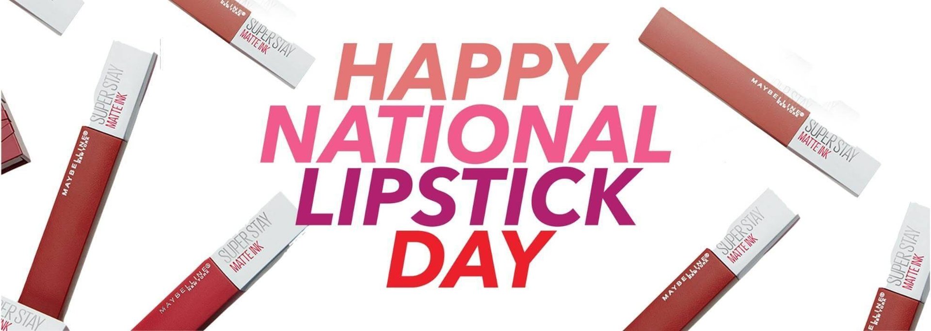 Celebrate National Lipstick Day | Maybelline Australia & NZ