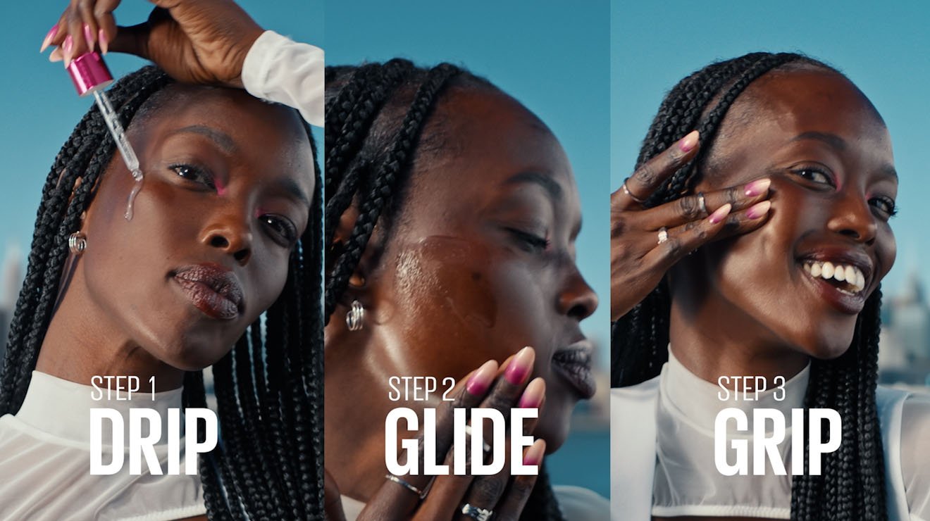 Maybelline Grippy Serum - Water-Based Primer with Niacinamide and Aloe