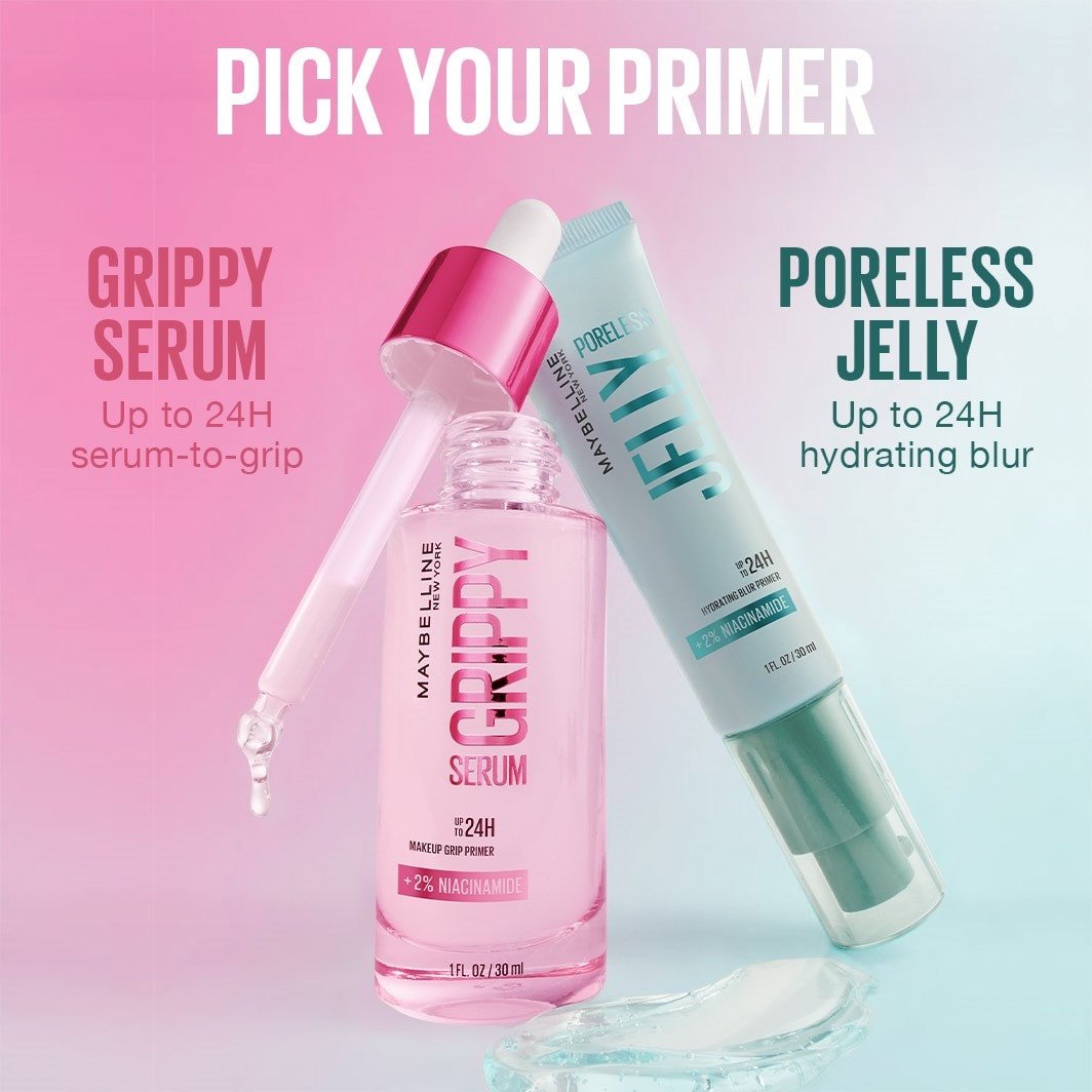 Maybelline Poreless Jelly Primer - Water-Based Blur Primer